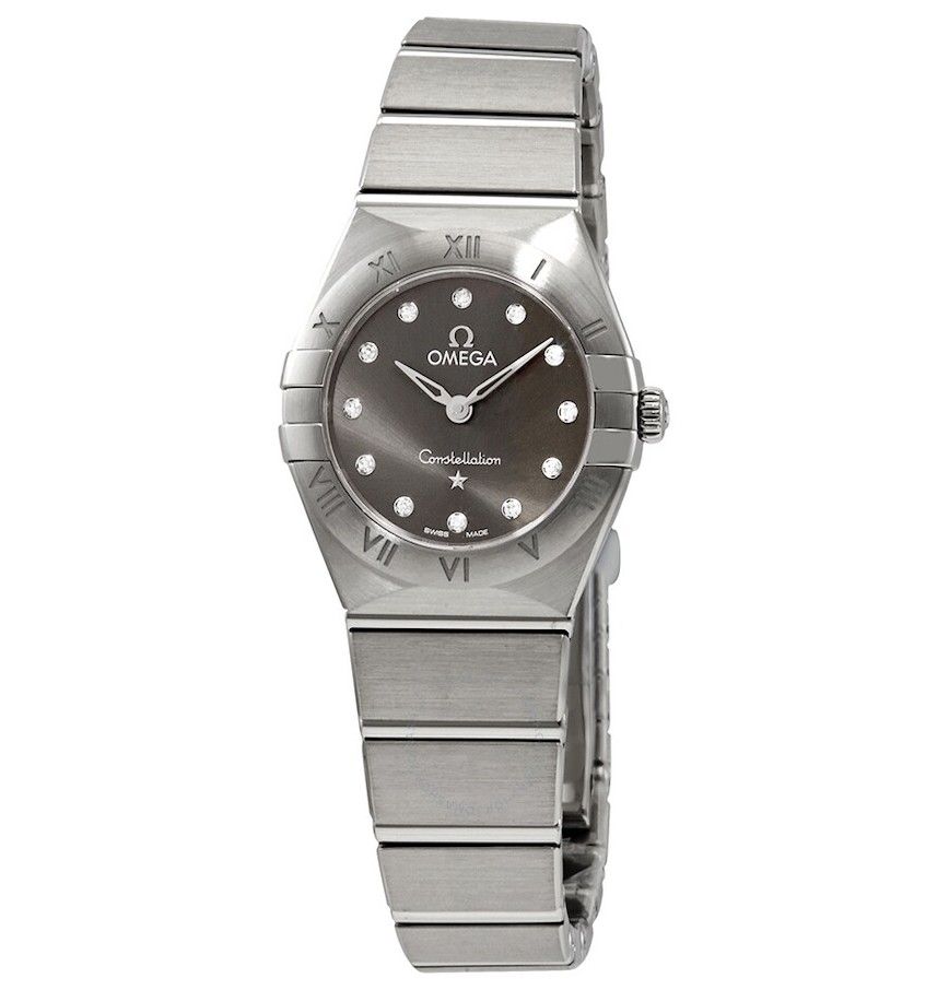 Đồng Hồ Nữ OMEGA Constellation Manhattan Diamond 131-10-25-60-56-001 ...