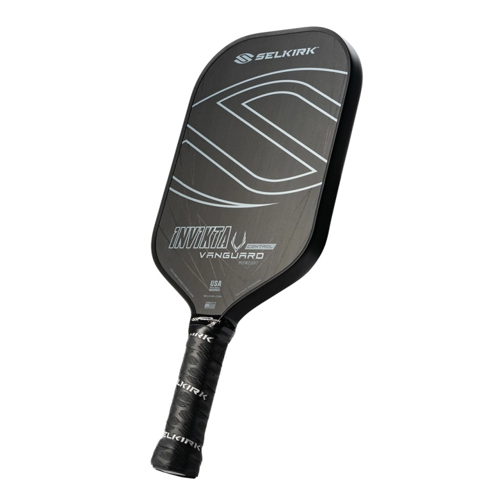 Vợt Pickleball Selkirk Vanguard Control Invikta Raw Carbon 16mm Black ...