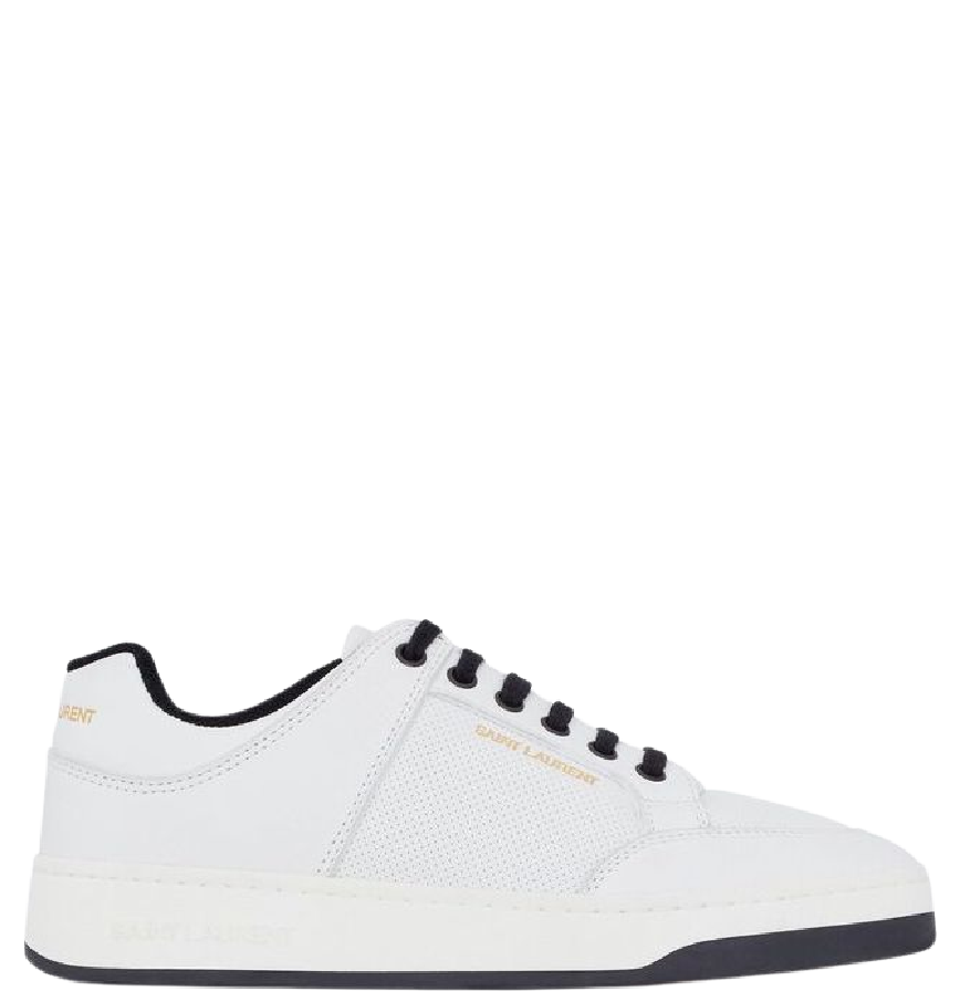 Giày Nam Saint Laurent SL61 Low-Top 'Blanc Optique' 713600AAAWR9030 ...