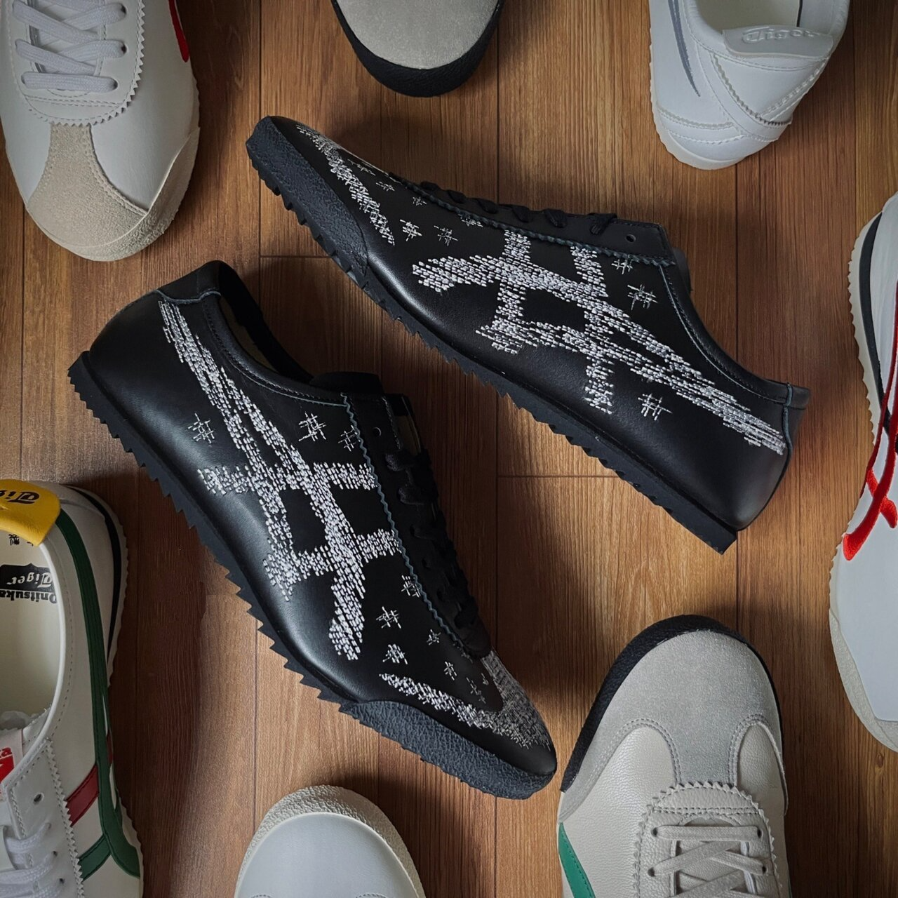 Giày Onitsuka Tiger Mexico 66 Deluxe 'Black White' D8D3L-9001 – LUXITY