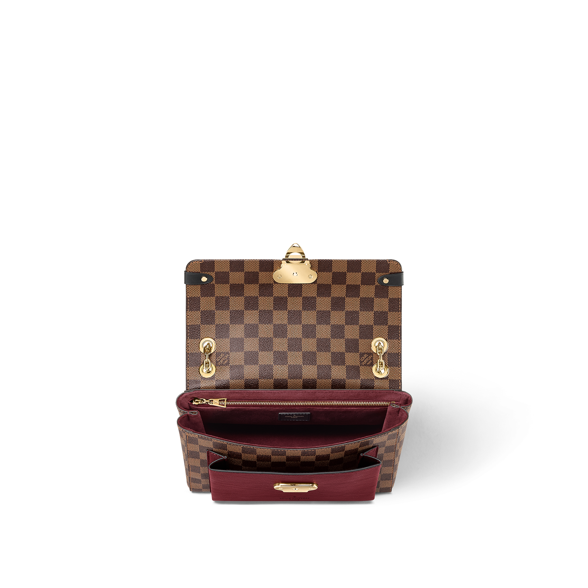 Túi Nữ Louis Vuitton Vavin PM Bag 'Black Bordeaux Red' N40109 – LUXITY