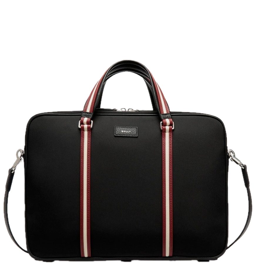 Túi Nam Bally Code Briefcase 'Black' 6306626 – LUXITY