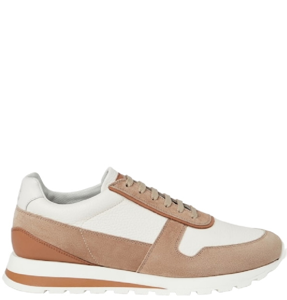 Giày Nam Brunello Cucinelli Suede Runners 'Hazelnut' 242MZUAVLA289CQP1 ...