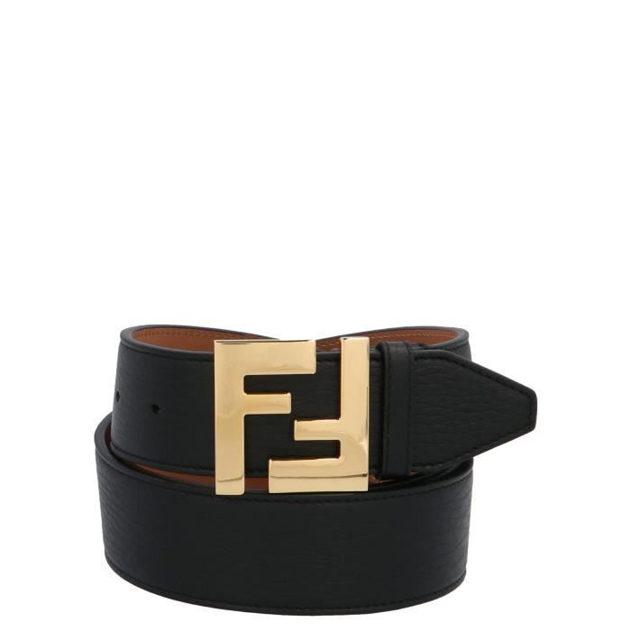 Thắt Lưng Nam Fendi Belt Cuoio Romano 'Black Leather' 7C0403SFRF0KUR ...