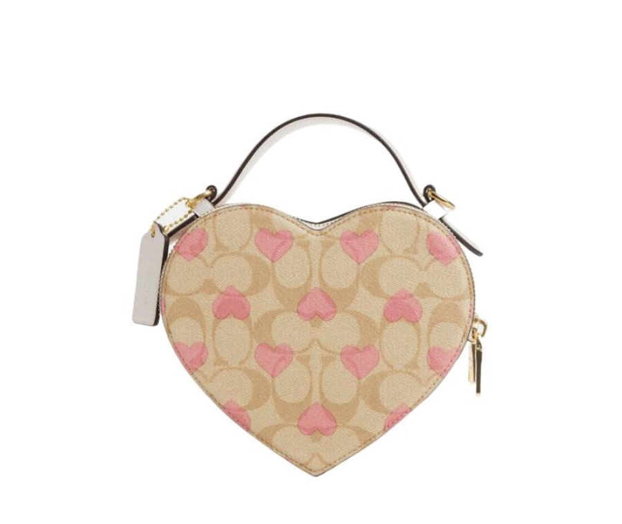 Túi Nữ Coach Signature Heart Print 'Pink' CP021-IMOTV – LUXITY