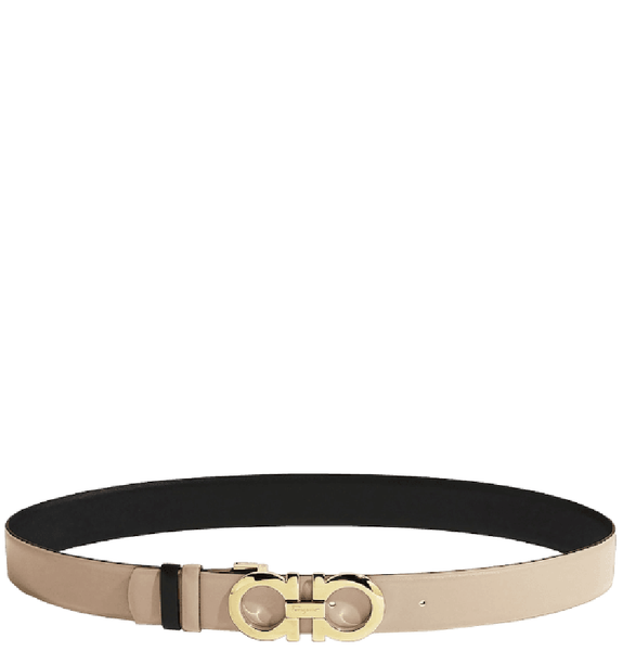 Thắt Lưng Nữ Salvatore Ferragamo Gancini Belt New Bisque 23A564-593873 ...