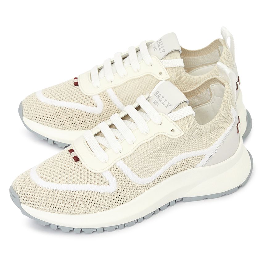 Giày Nữ Bally Sneakers 'Ivory' DAVYN-W-58 – LUXITY