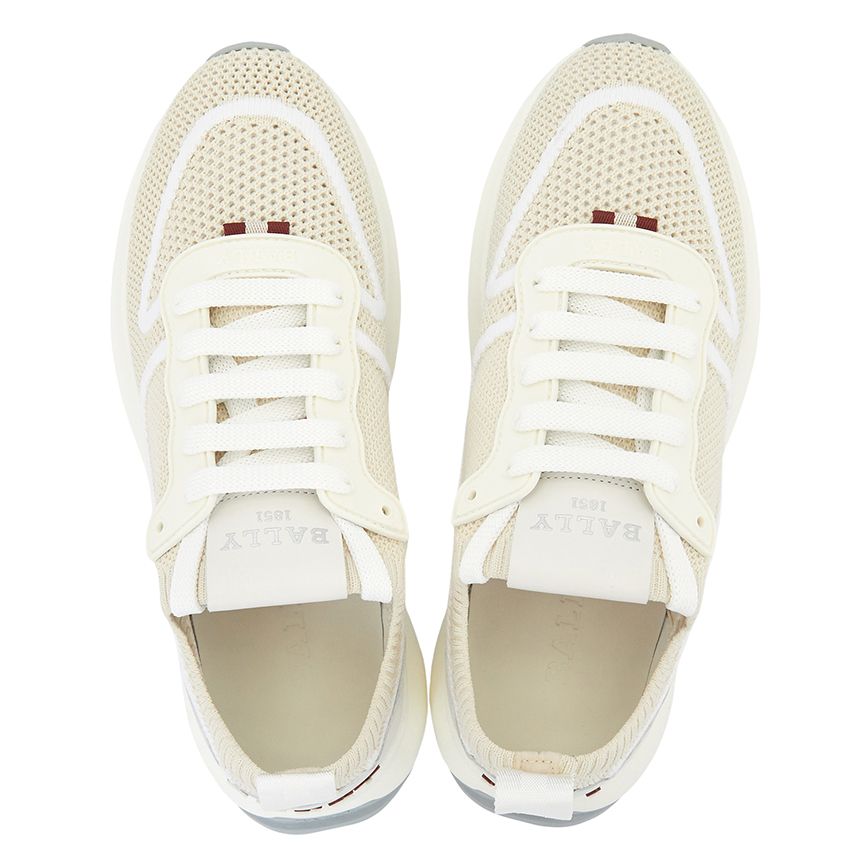 Giày Nữ Bally Sneakers 'Ivory' DAVYN-W-58 – LUXITY