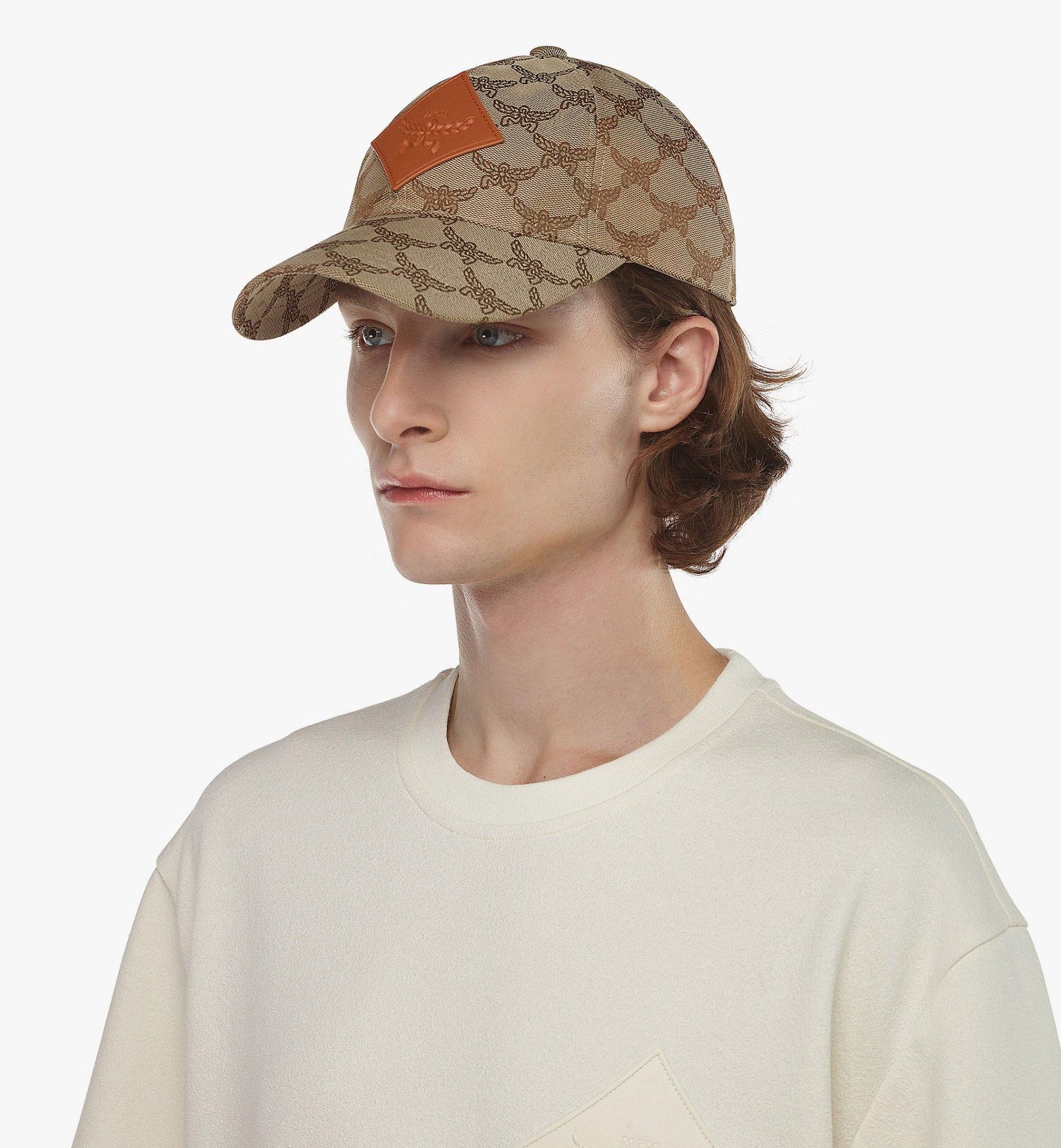 Mũ MCM Classic Cap 'Beige' MECESMM02IG001 – LUXITY