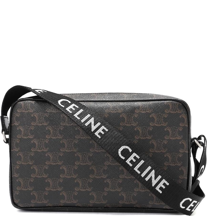 Túi Nữ Celine Medium Messenger Triomphe Canvas 'Brown' 197202DND-38SI – LUXITY