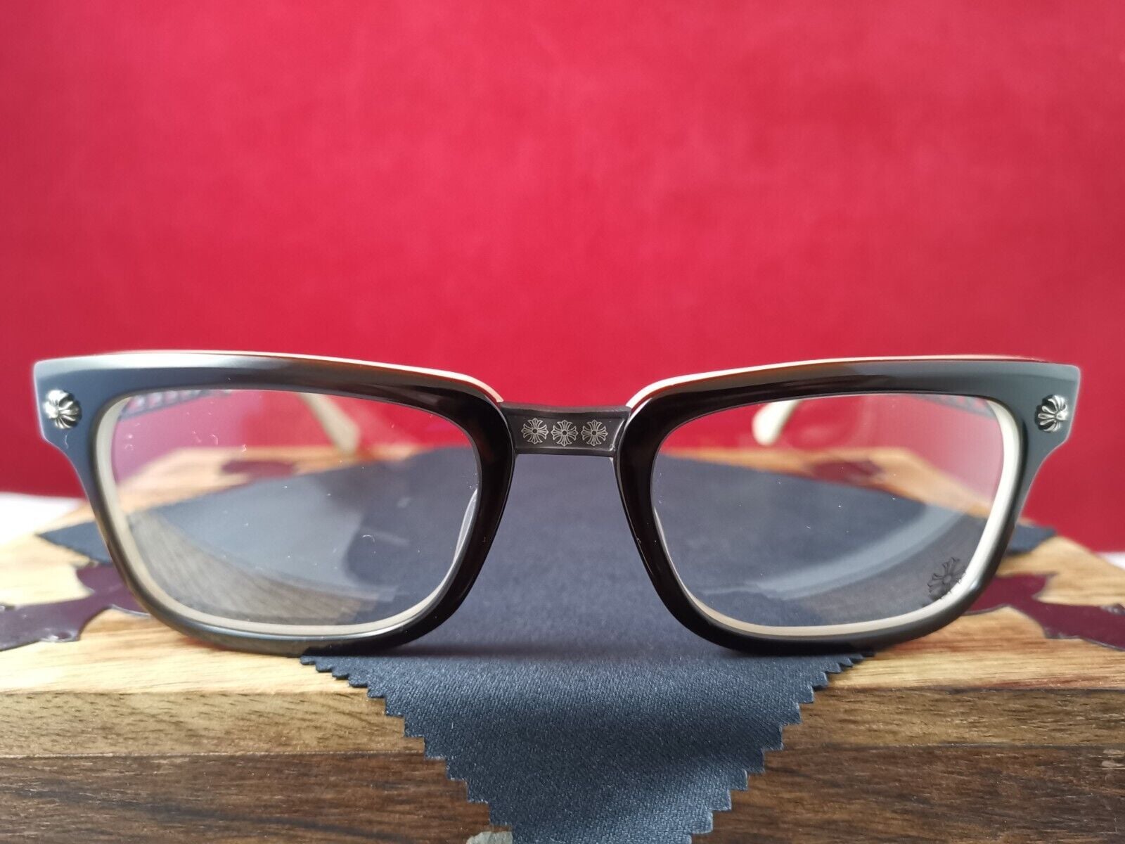 Kính Nam Chrome Hearts Instabone 'Brown' – LUXITY