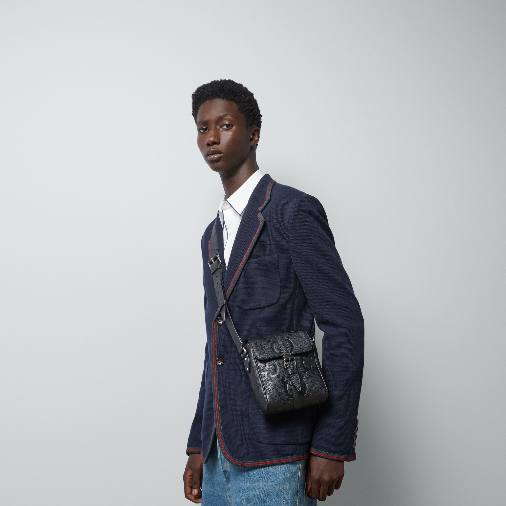 Túi Gucci Jumbo GG Small Messenger Bag 'Black' 760235-AABY0-1000 – LUXITY