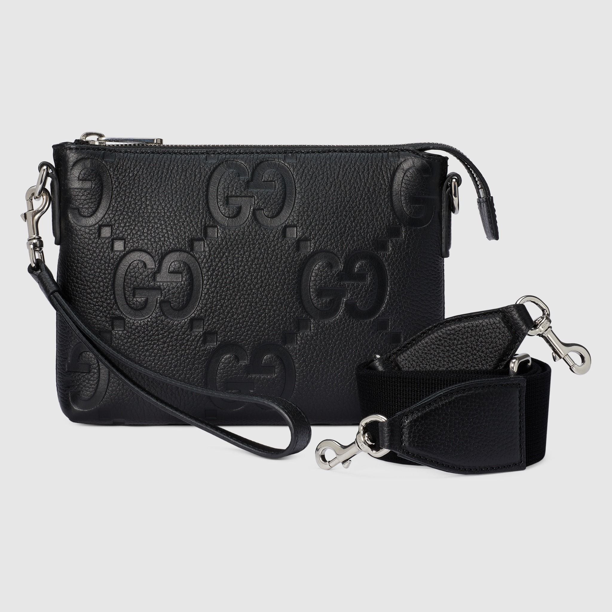 Túi Gucci Jumbo GG Small Messenger Bag 'Black' 761747-AABY7-1000 – LUXITY