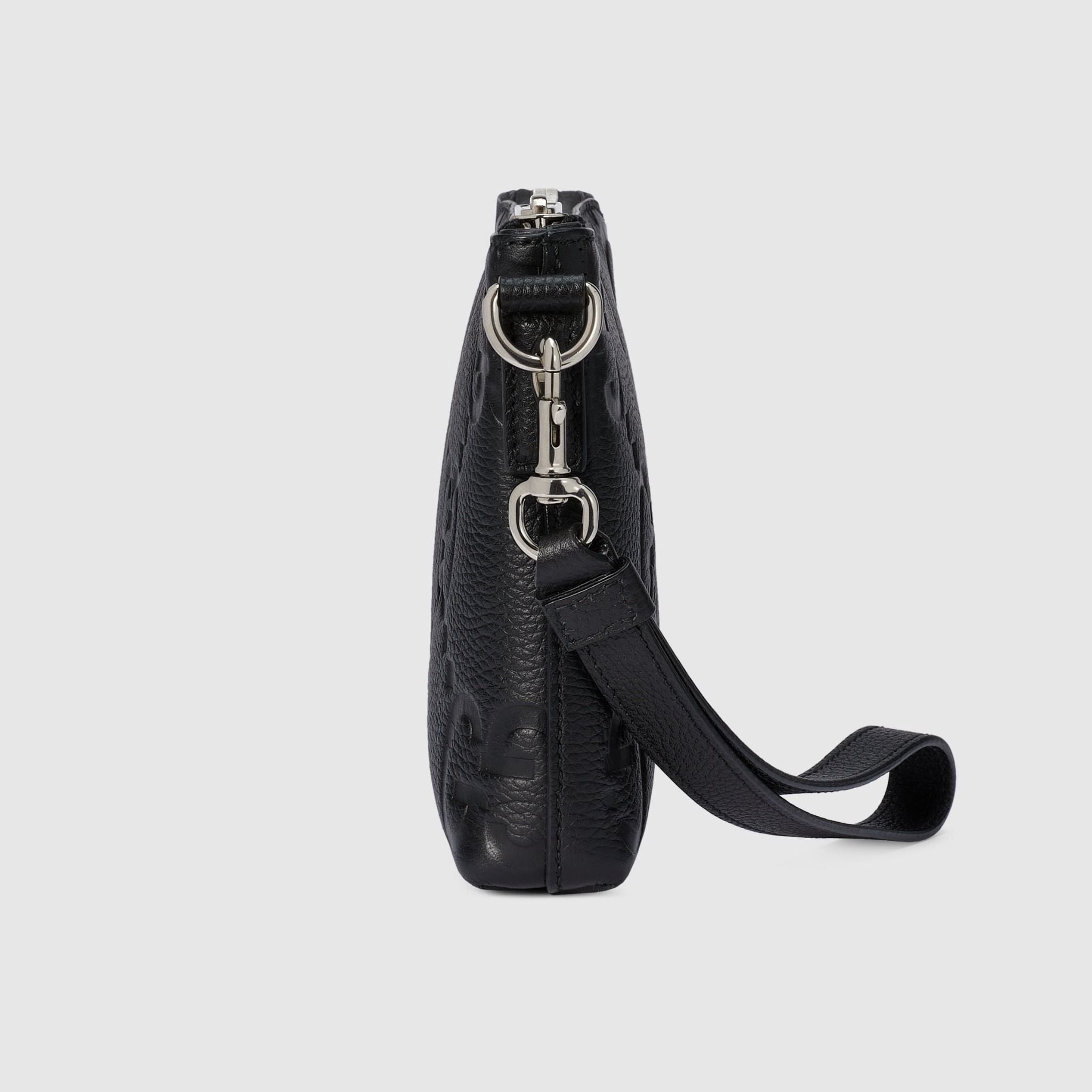 Túi Gucci Jumbo GG Small Messenger Bag 'Black' 761747-AABY7-1000 – LUXITY