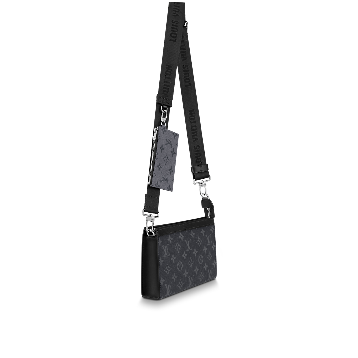 Túi Nam Louis Vuitton Gaston Wearable Wallet 'Monogram Eclipse' M81124 ...
