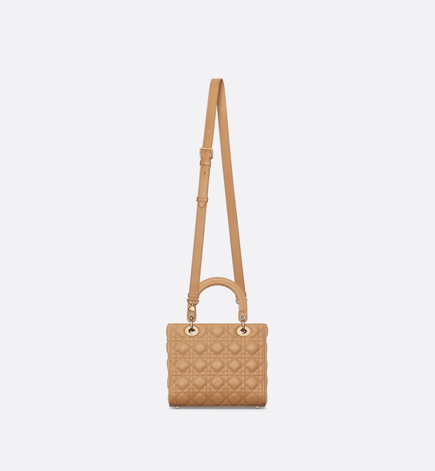 Túi Nữ Dior Medium Lady Dior Bag 'Medium Tan' M0565ONGE-M53U – LUXITY