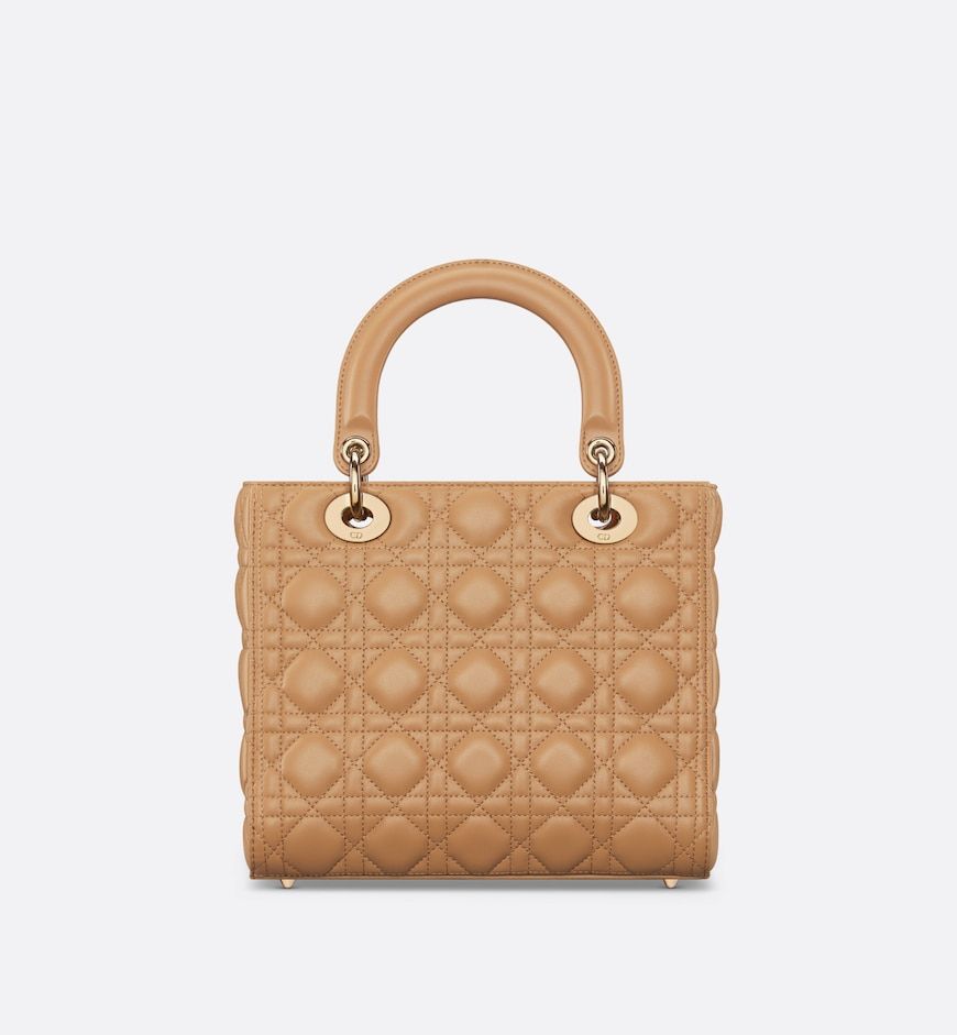 Túi Nữ Dior Medium Lady Dior Bag 'Medium Tan' M0565ONGE-M53U – LUXITY