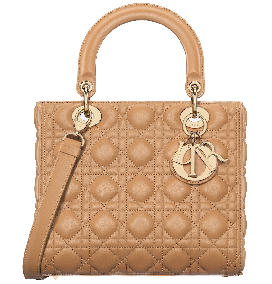 Túi Nữ Dior Medium Lady Dior Bag 'Medium Tan' M0565ONGE-M53U – LUXITY