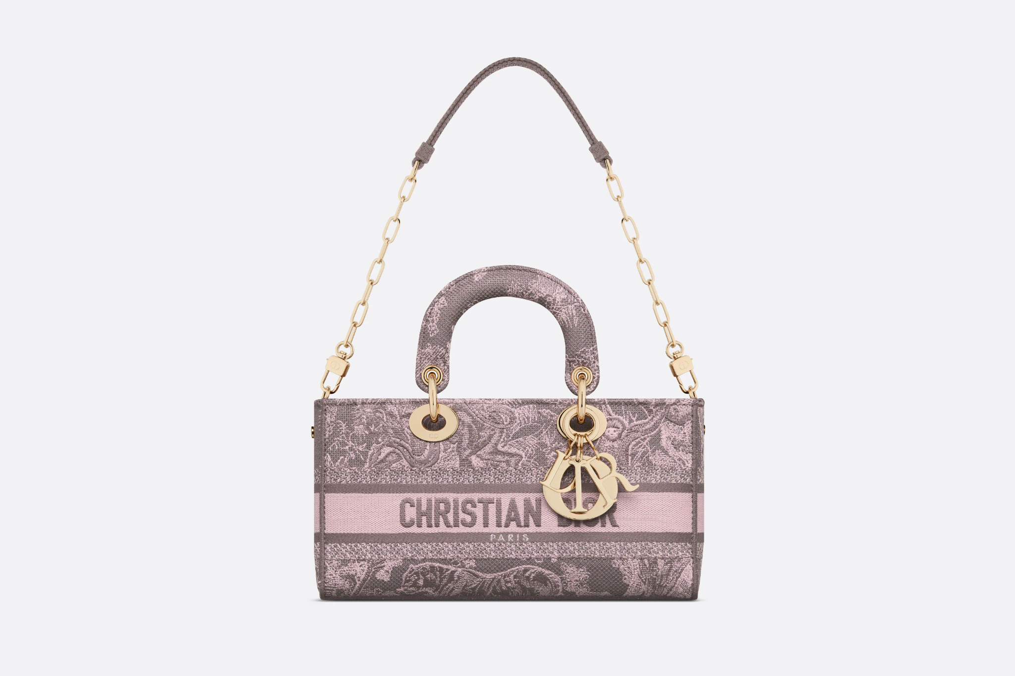 Túi Nữ Dior Medium D-Joy Bag 'Pink Grey' M0540ORGO-M89E – LUXITY