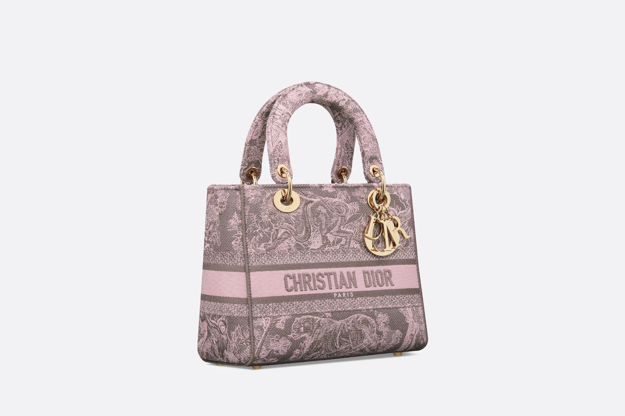 Túi Nữ Dior Medium Lady D-Lite Bag 'Pink Grey' M0565ORGO-M89E – LUXITY