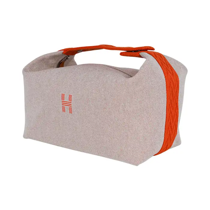 Túi Nữ Hermès Bride A Brac GM Cloth Vanity Case 'Orange' H103222M-01 ...