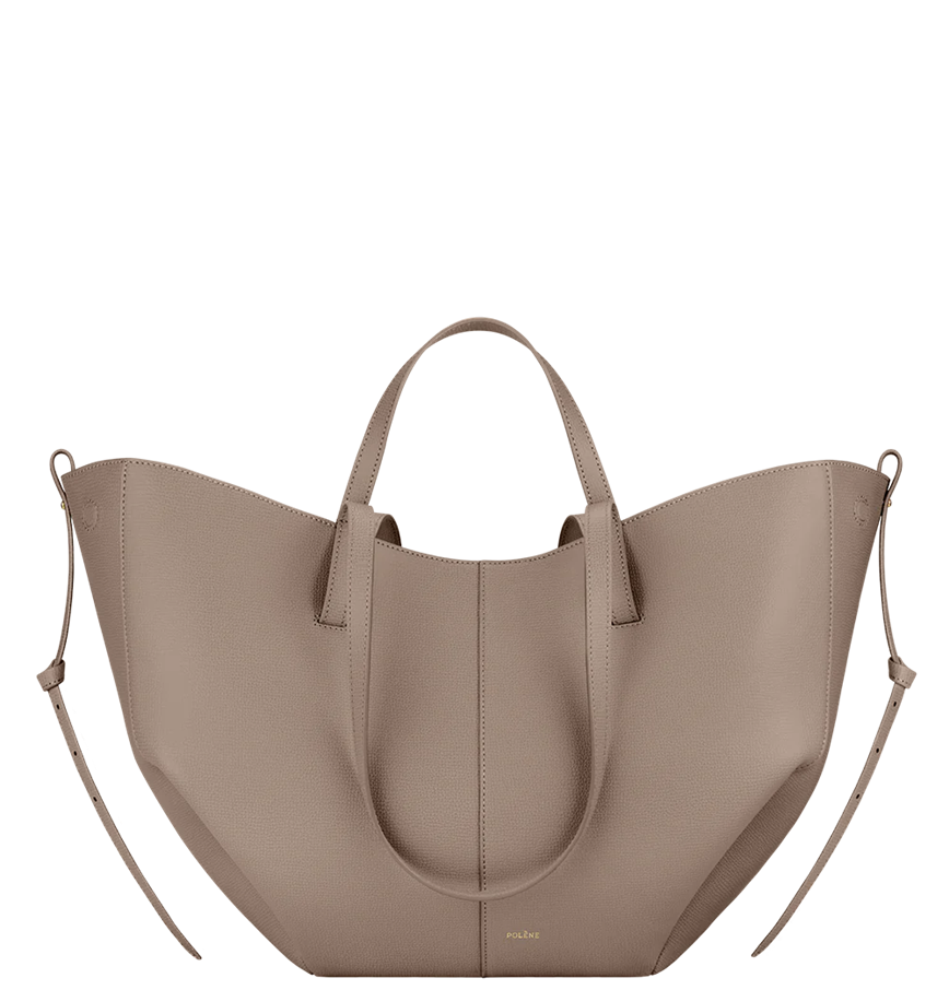 Túi Nữ Polene Cyme Edition Textured 'Taupe' – LUXITY