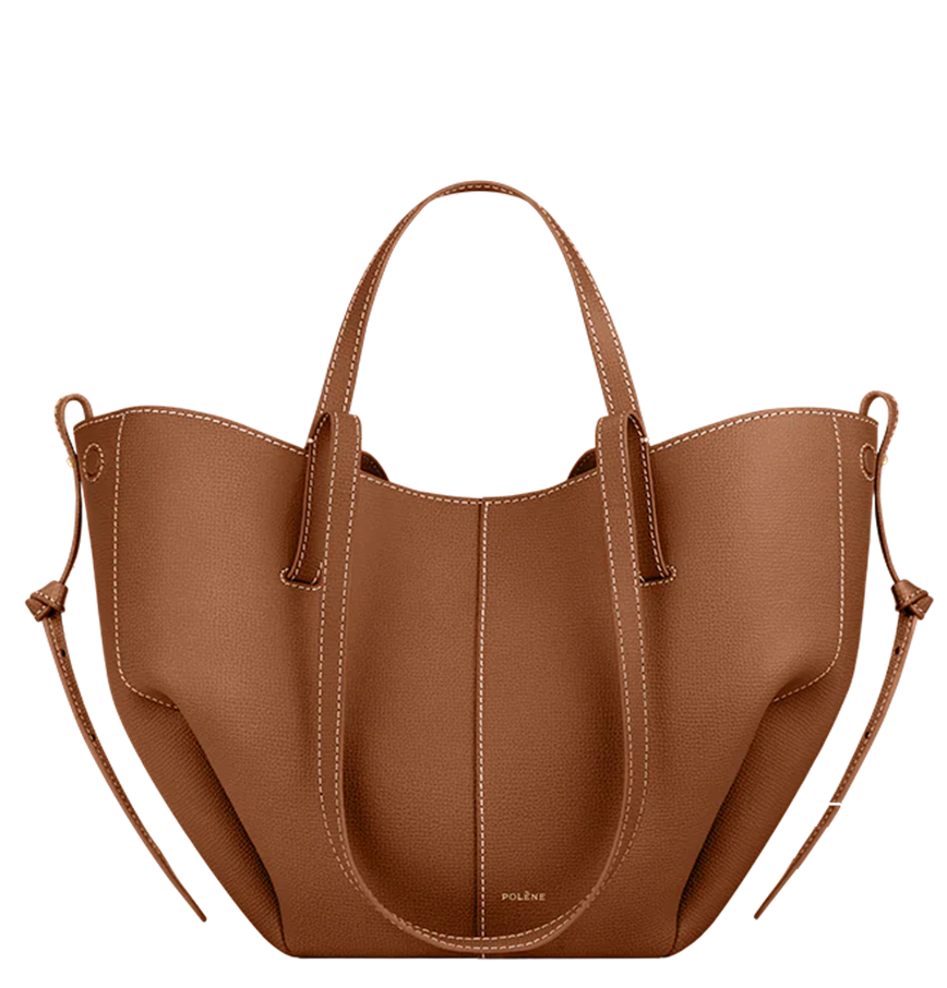 Túi Nữ Polene Cyme Mini Textured 'Camel' – LUXITY