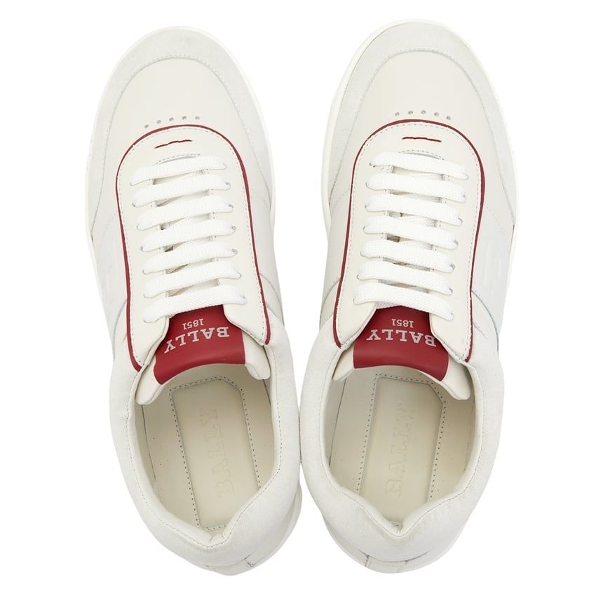 Giày Nam Bally Scratch Wallys 52 Sneakers 'Ivory' S-WALLYS-52-080 – LUXITY