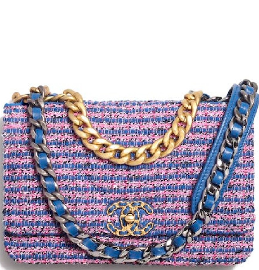 Túi Nữ Chanel Tweed Ruthenium Finish 'Purple' AP3267-B10489-NM448 – LUXITY