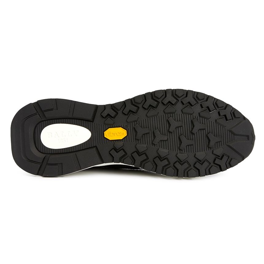 Giày Nam Bally Mesh Sneakers 'Black White' DAVYN-956 – LUXITY