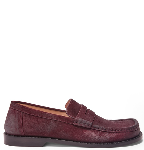 Giày Nam Loewe Campo Loafer 'Bordeaux' M816290X30-7707 – LUXITY
