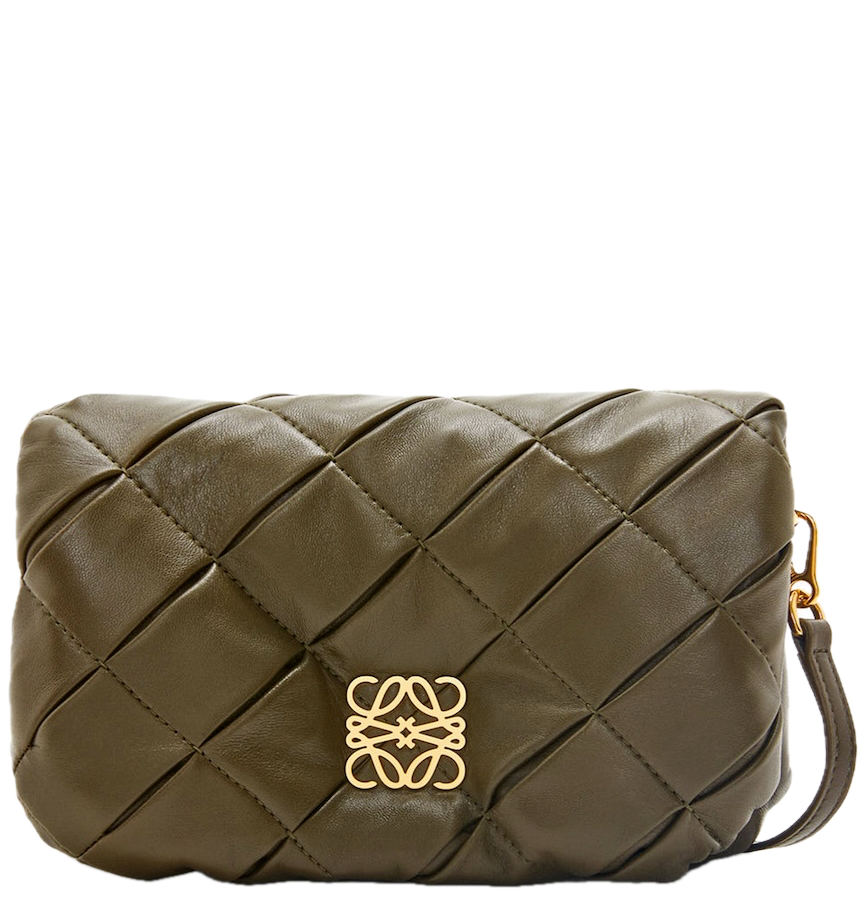 Túi Nữ Loewe Mini Puffer Goya 'Khaki Green' A896W56X05 – LUXITY