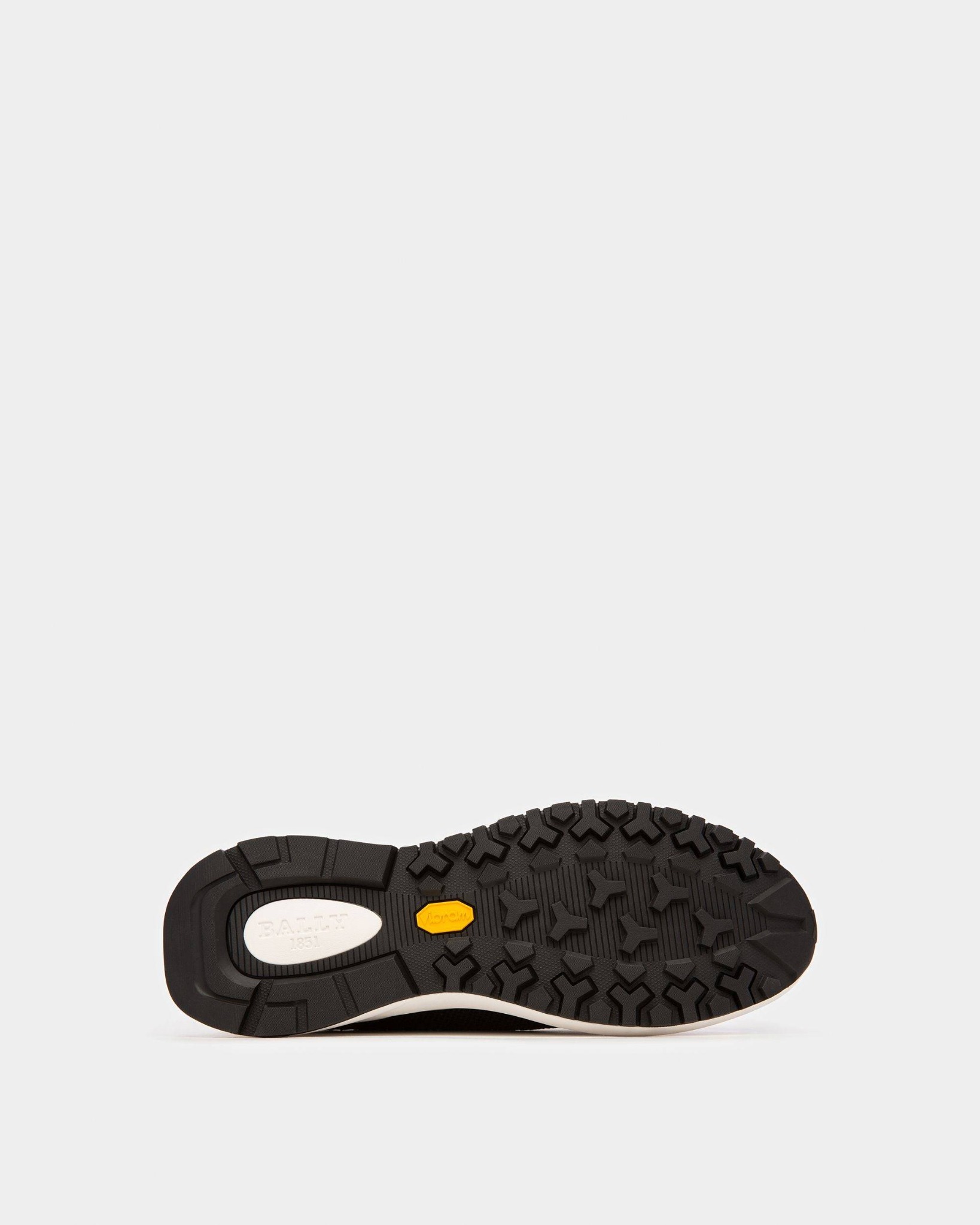 Giày Nam Bally Davyn Mesh Leather Sneakers 'Black' 6300148 – LUXITY