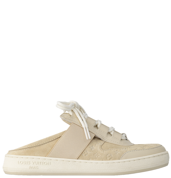 Giày Nữ Louis Vuitton Lous Open Back Trainers 'Beige' 1ACHNO – LUXITY