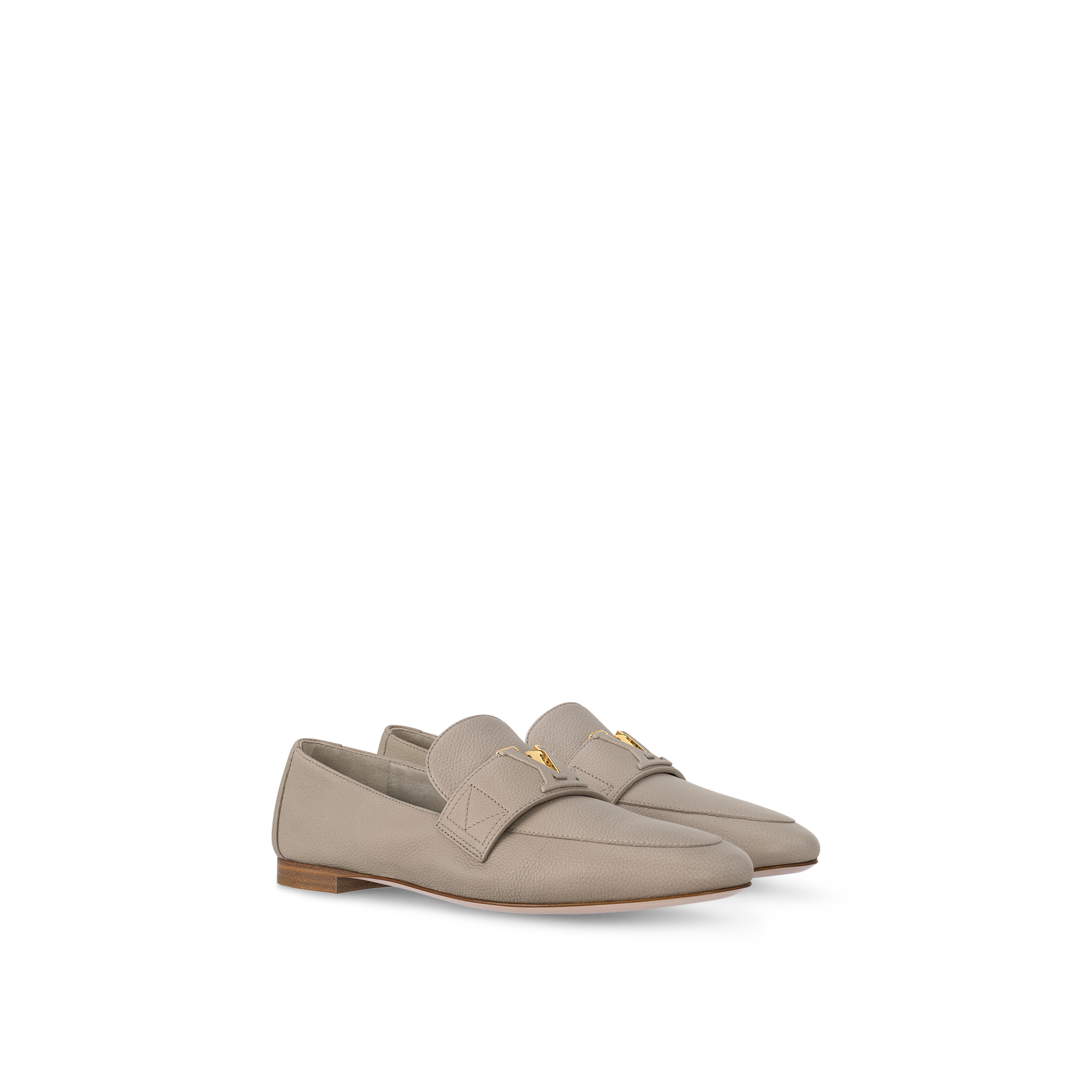 Giày Nữ Louis Vuitton LV Capri Loafers 'Galet Grey' 1AC9FL – LUXITY
