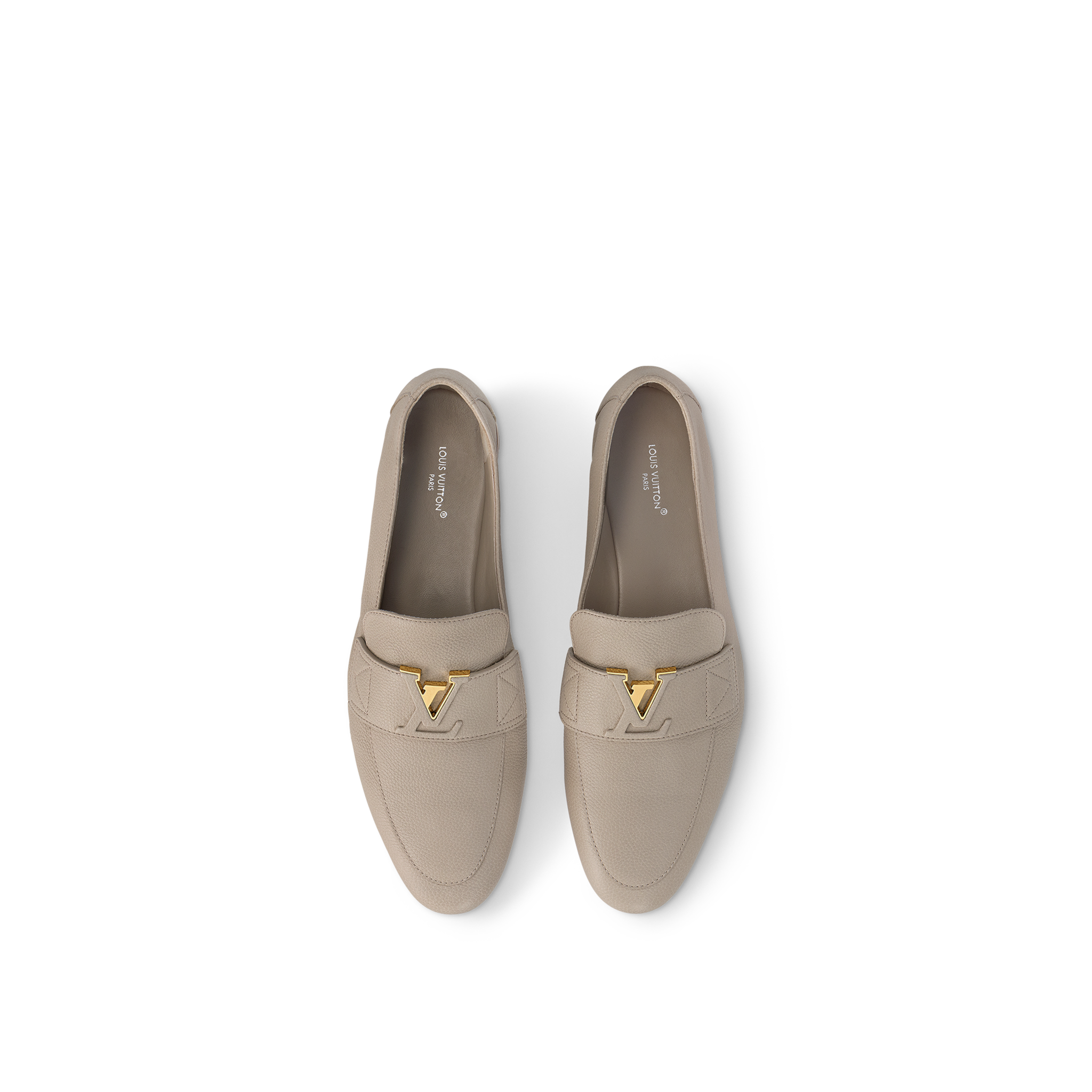 Giày Nữ Louis Vuitton LV Capri Loafers 'Galet Grey' 1AC9FL – LUXITY
