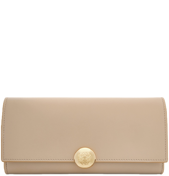 Ví Nữ Loewe Pebble Continental Wallet 'Sand' CANBACWX01-2150 – LUXITY