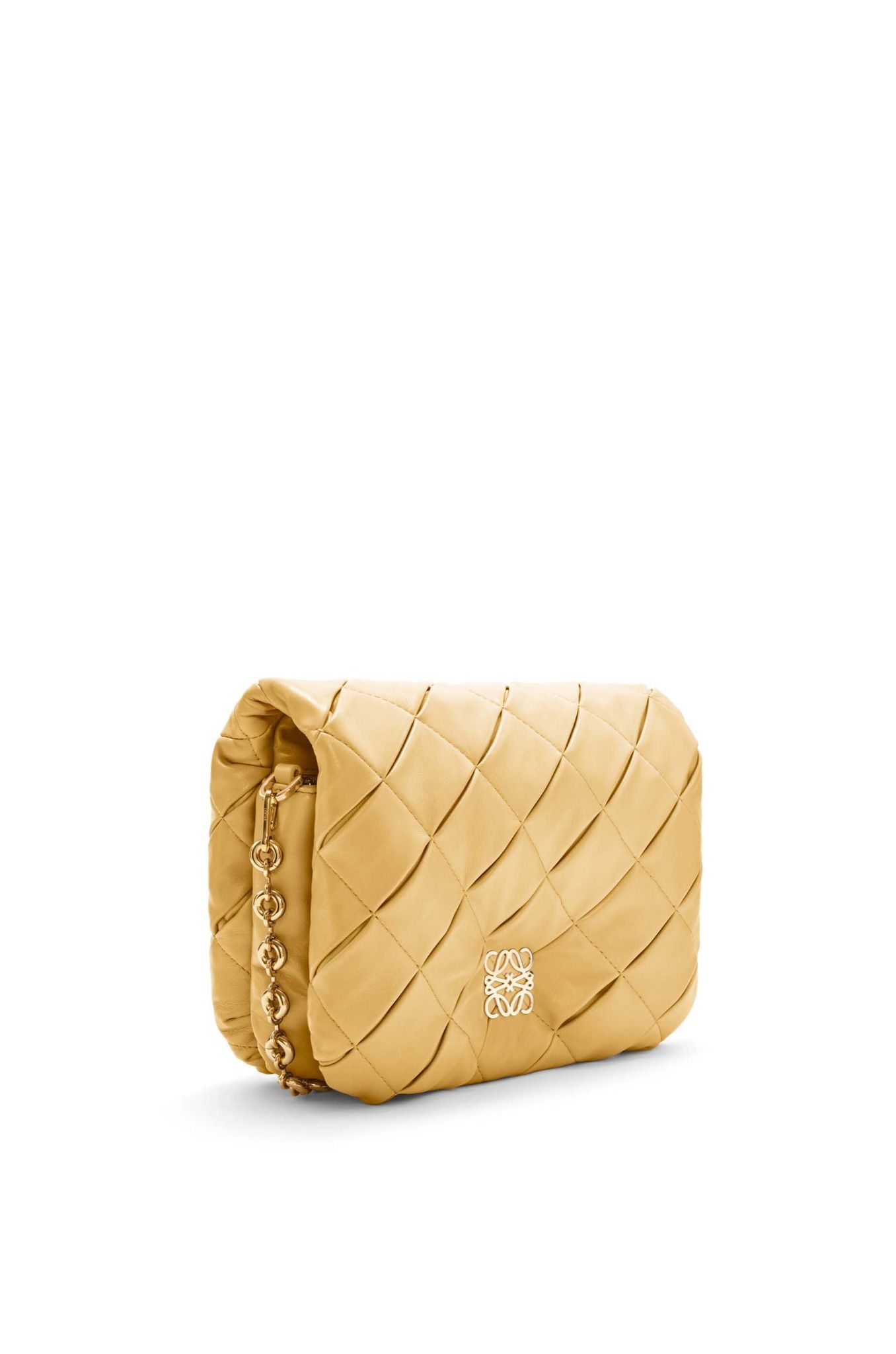 Túi Nữ Loewe Puffer Goya 'Dark Butter' A896P41X14 – LUXITY