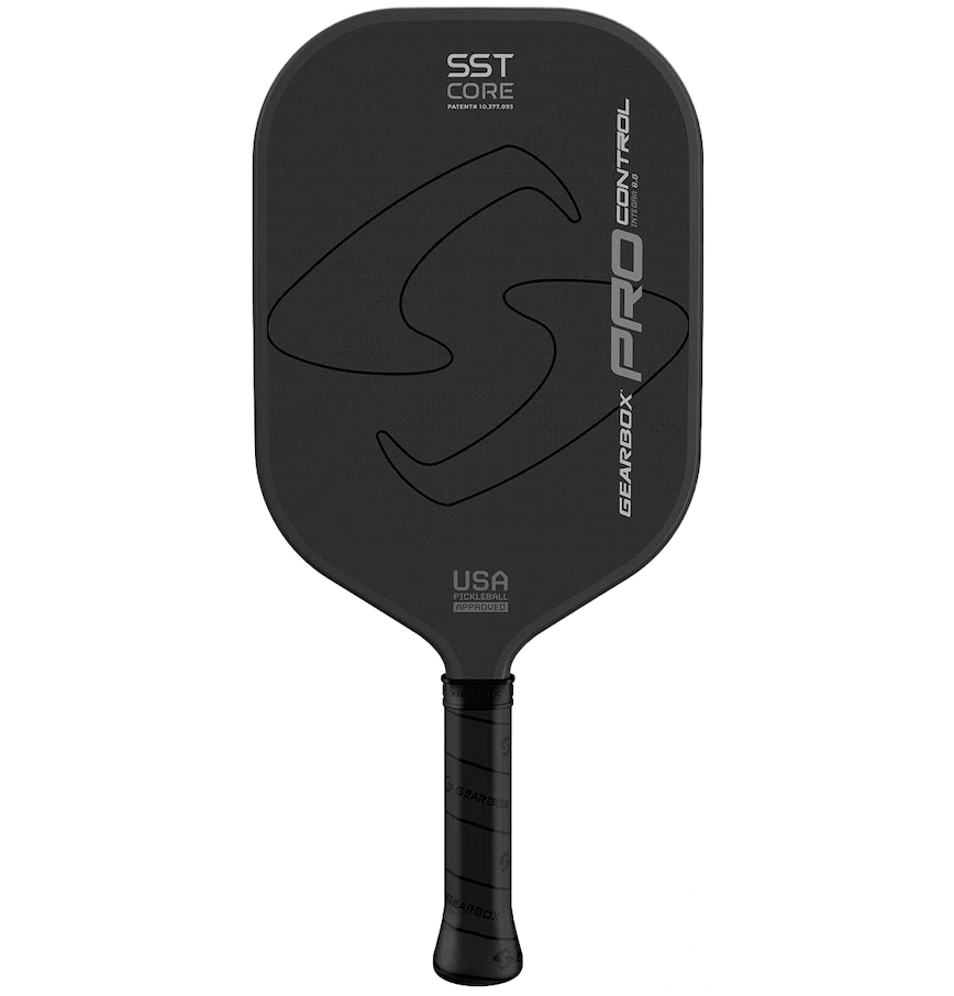 Vợt Pickleball Gearbox Pro Control Integra 'Black' – LUXITY