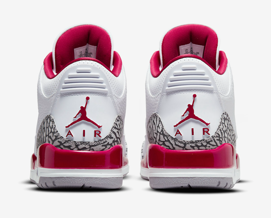 Giày Nike Air Jordan 3 Retro 'Cardinal Red' 398614-126 – LUXITY