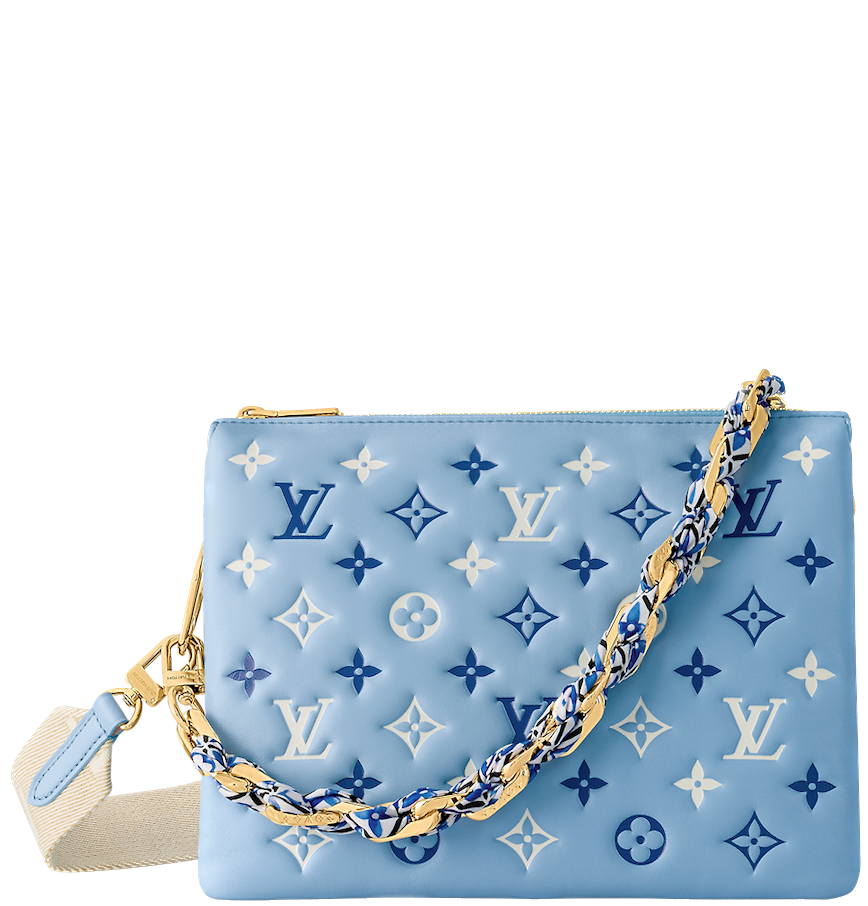 Túi Nữ Louis Vuitton Coussin PM Bag 'Blue' M22953 – LUXITY