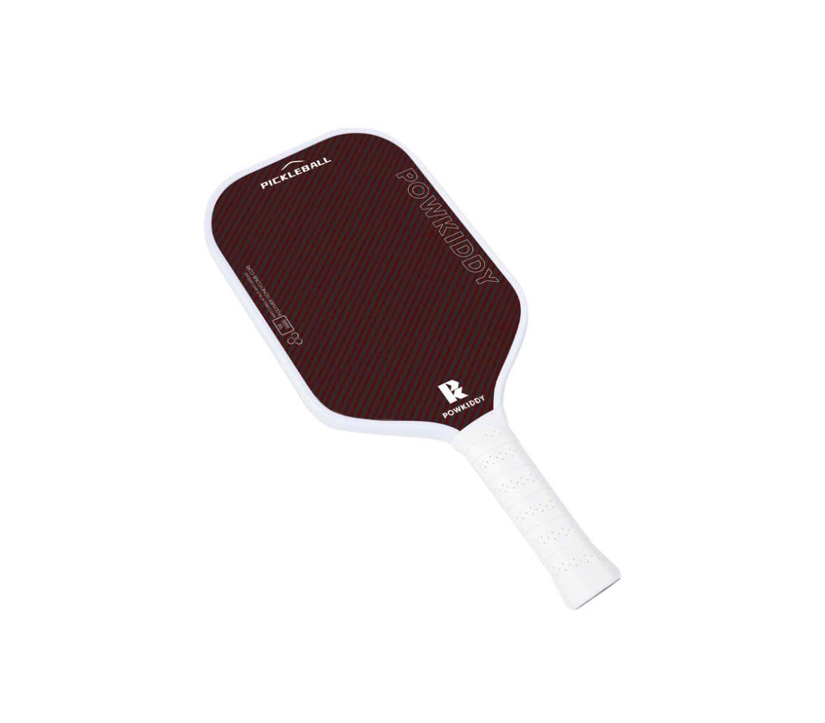 Vợt Pickleball Powkiddy Carbon Fiber 'Burgundy' – LUXITY