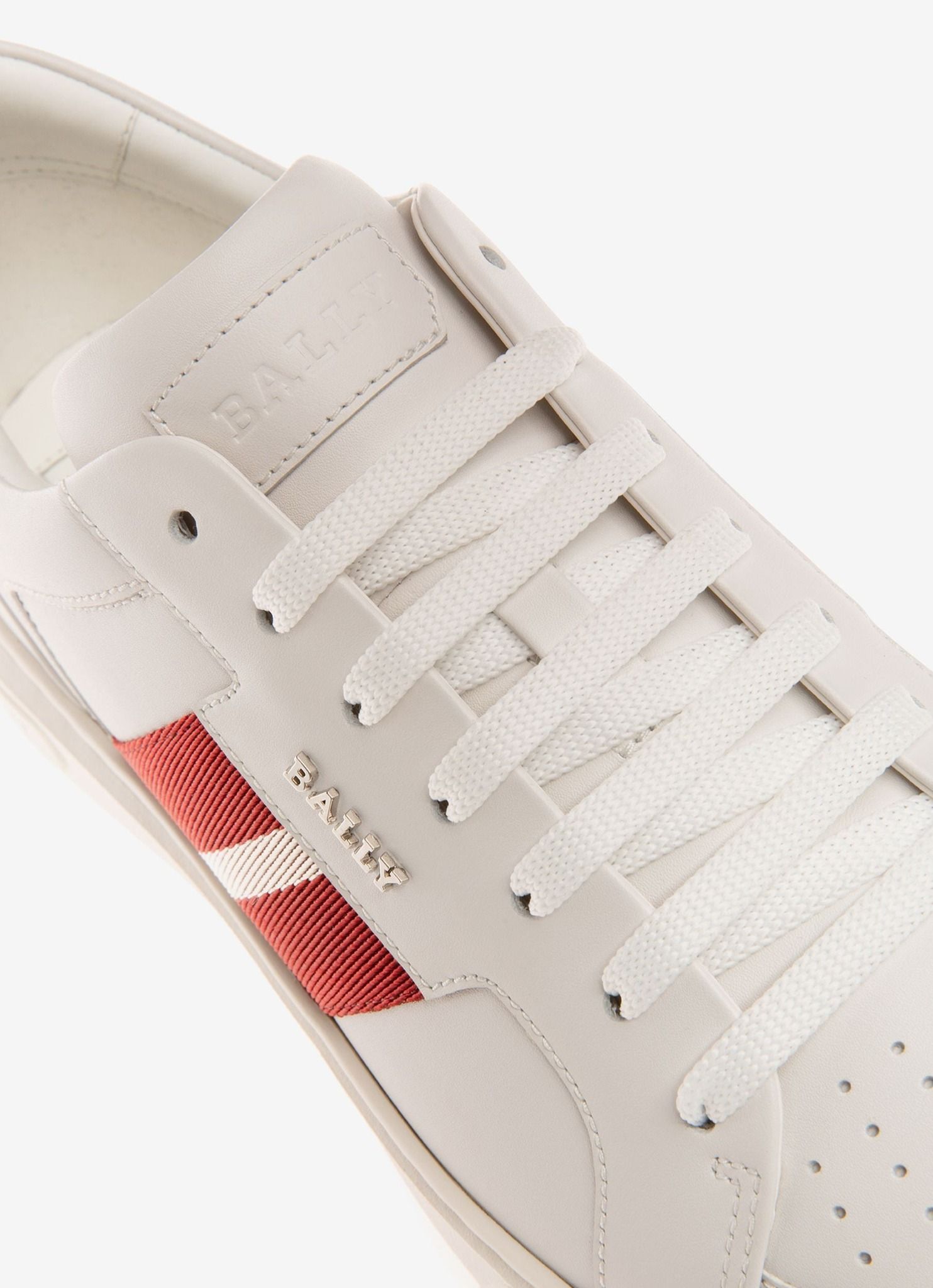 Giày Nam Bally Moony Leather Sneakers 'White' 6236586 – LUXITY