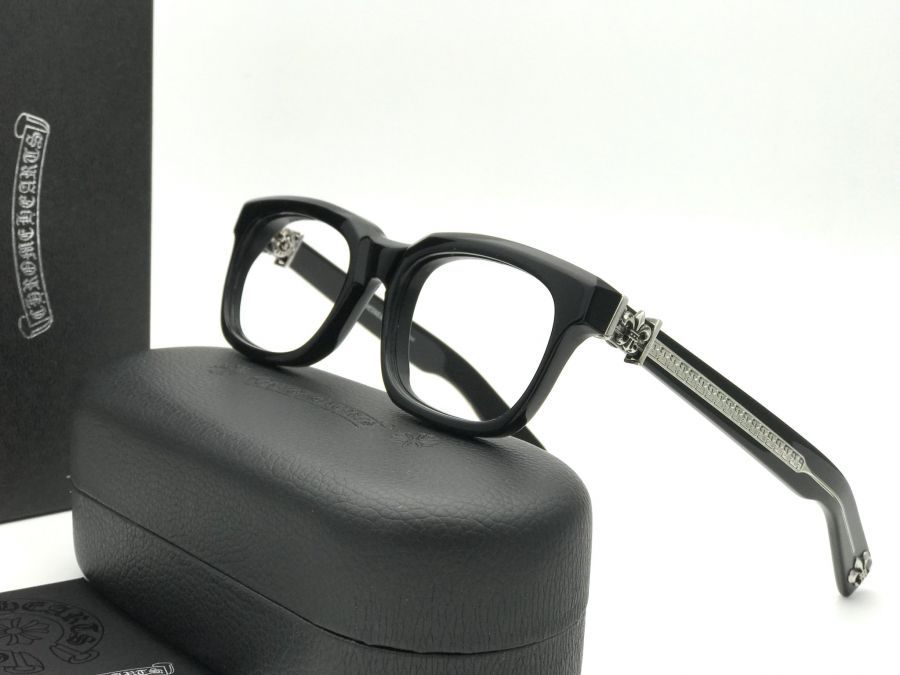 Kính Nam Chrome Hearts See You In Tea Glasses 'Black' – LUXITY