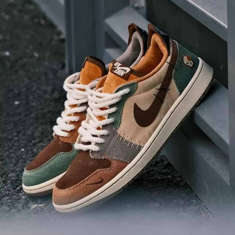 Nike Zion Williamson x Air Jordan 1 Retro Low OG 'Voodoo' DZ7292-200 – LUXITY