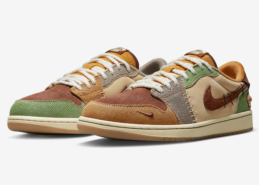 Nike Zion Williamson x Air Jordan 1 Retro Low OG 'Voodoo' DZ7292-200 ...