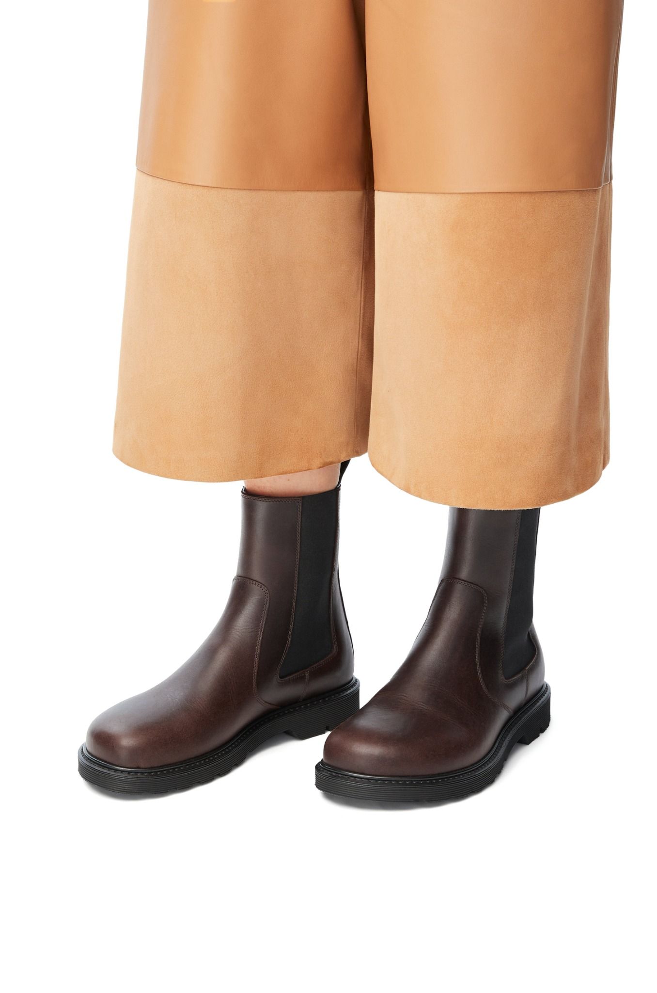Giày Nữ Loewe Blaze Chelsea Boot 'Dark Brown' LLSBS05X01-3110 – LUXITY