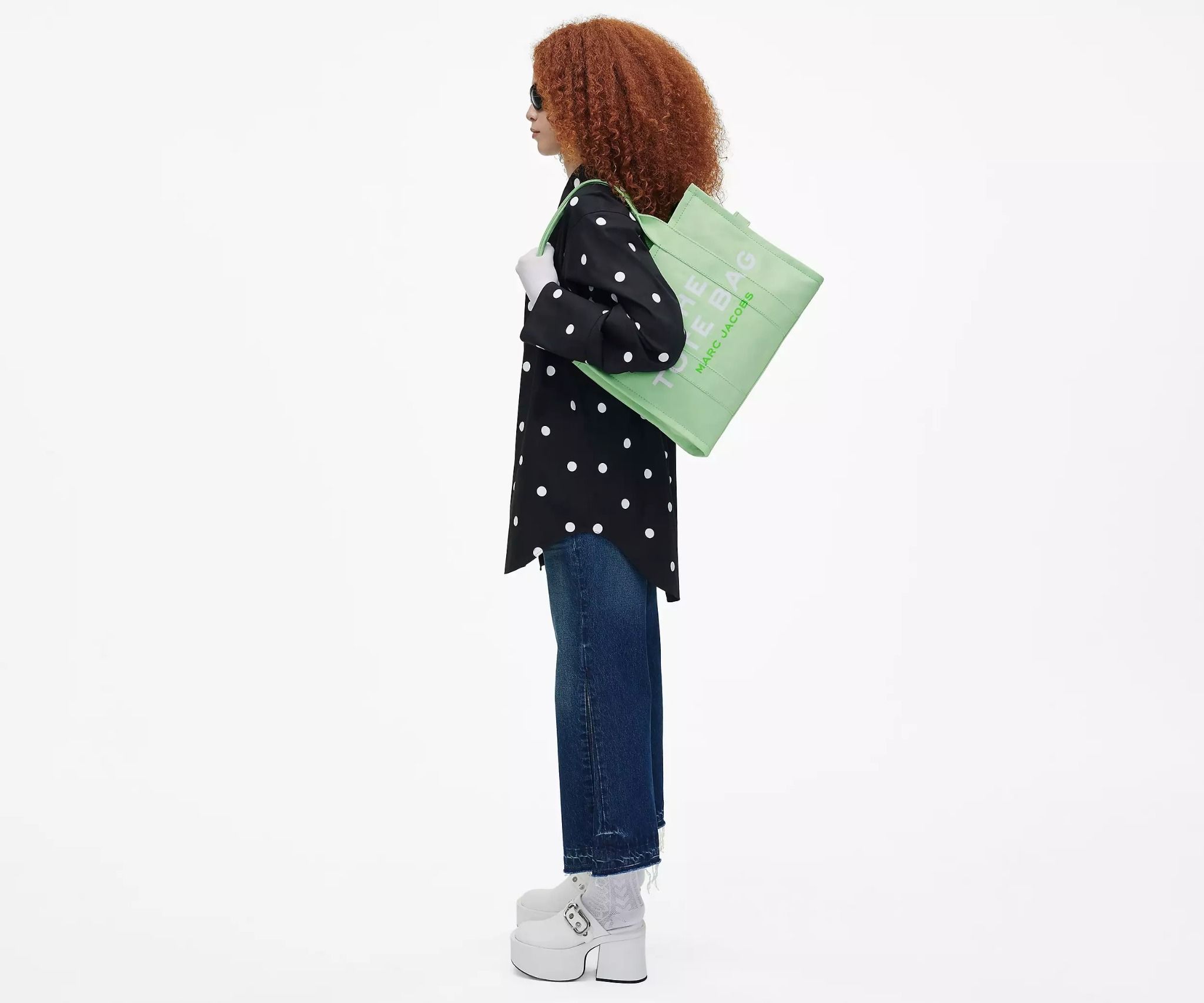 Túi Nữ Marc Jacobs Large Tote Bag 'Chlorophyll' M0016156 – LUXITY