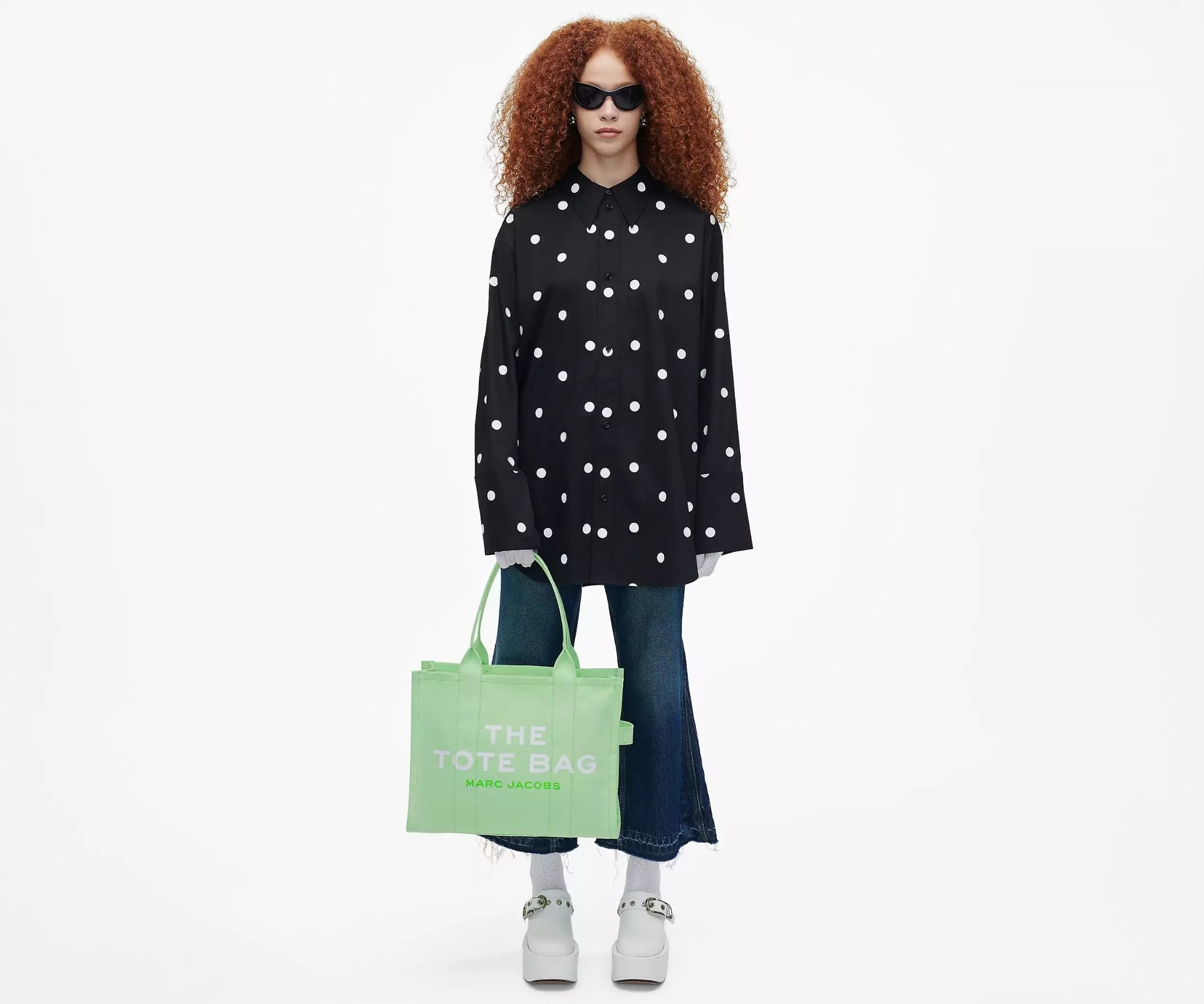Túi Nữ Marc Jacobs Large Tote Bag 'Chlorophyll' M0016156 – LUXITY