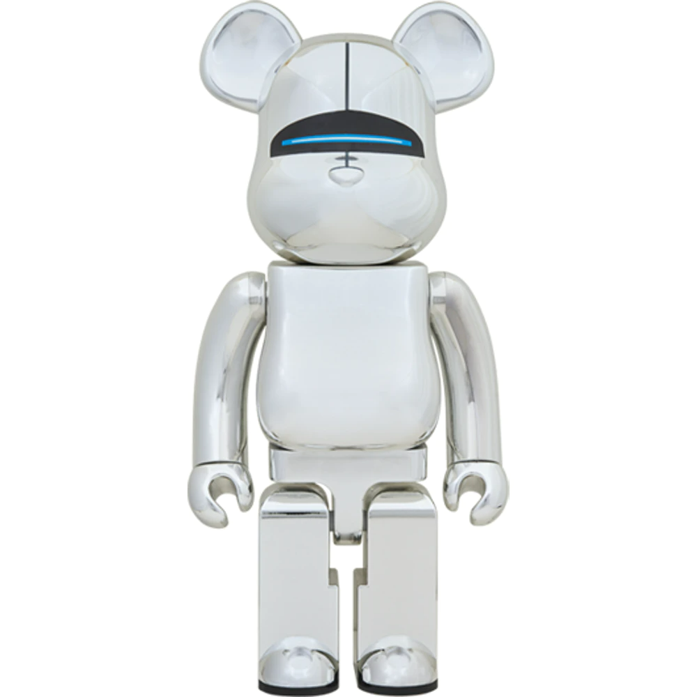 Mô Hình Bearbrick Sorayama Sexy Robot Silver – LUXITY